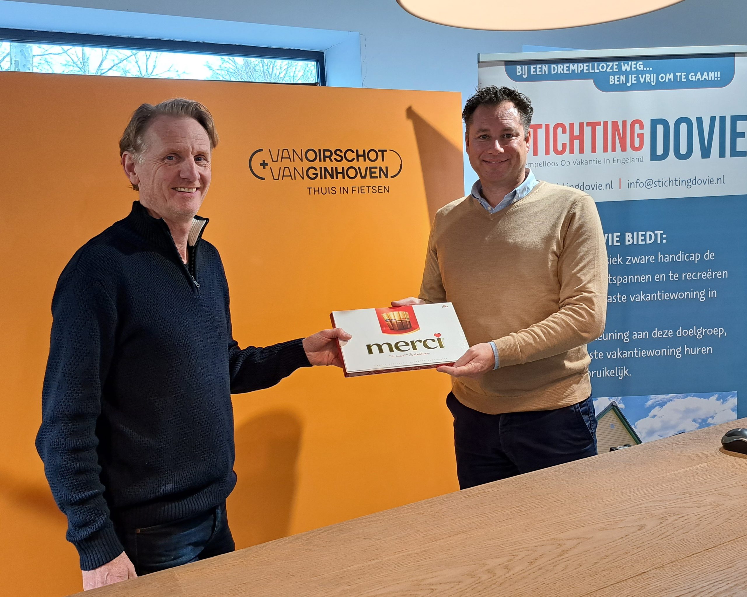 Merci Frank van Oirschot - Stichting Dovie